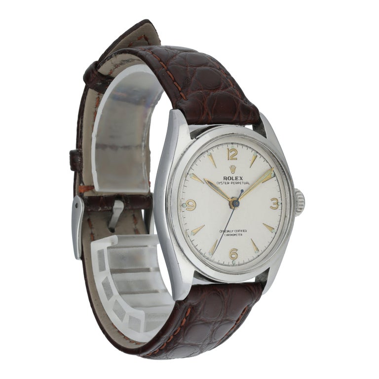 Rolex Oyster Perpetual 6084 Men's Watch For Sale at 1stDibs