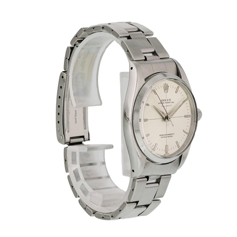 Rolex Oyster Perpetual 6556 True Beat Men's Watch For Sale at 1stDibs ...