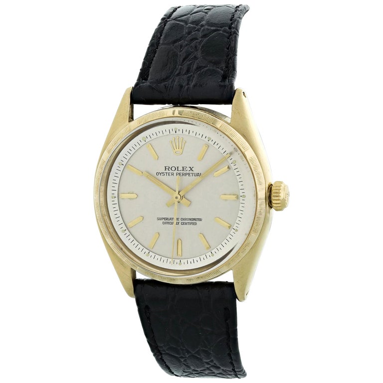 Rolex Oyster Perpetual 6565 Vintage Men's Watch at 1stDibs