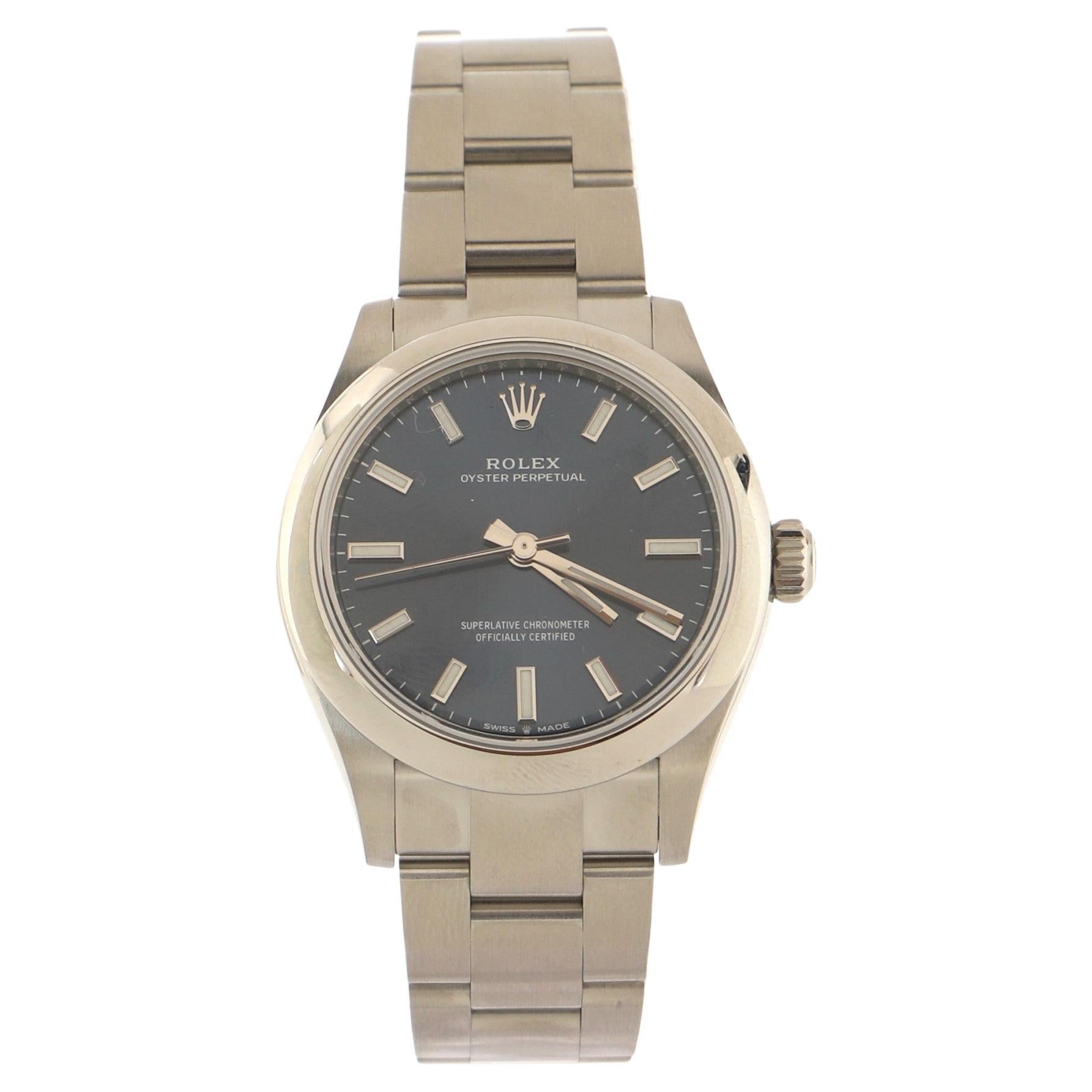Rolex Zephyr Oyster Perpetual Vintage Steel and Gold Quadrant 6582 ...