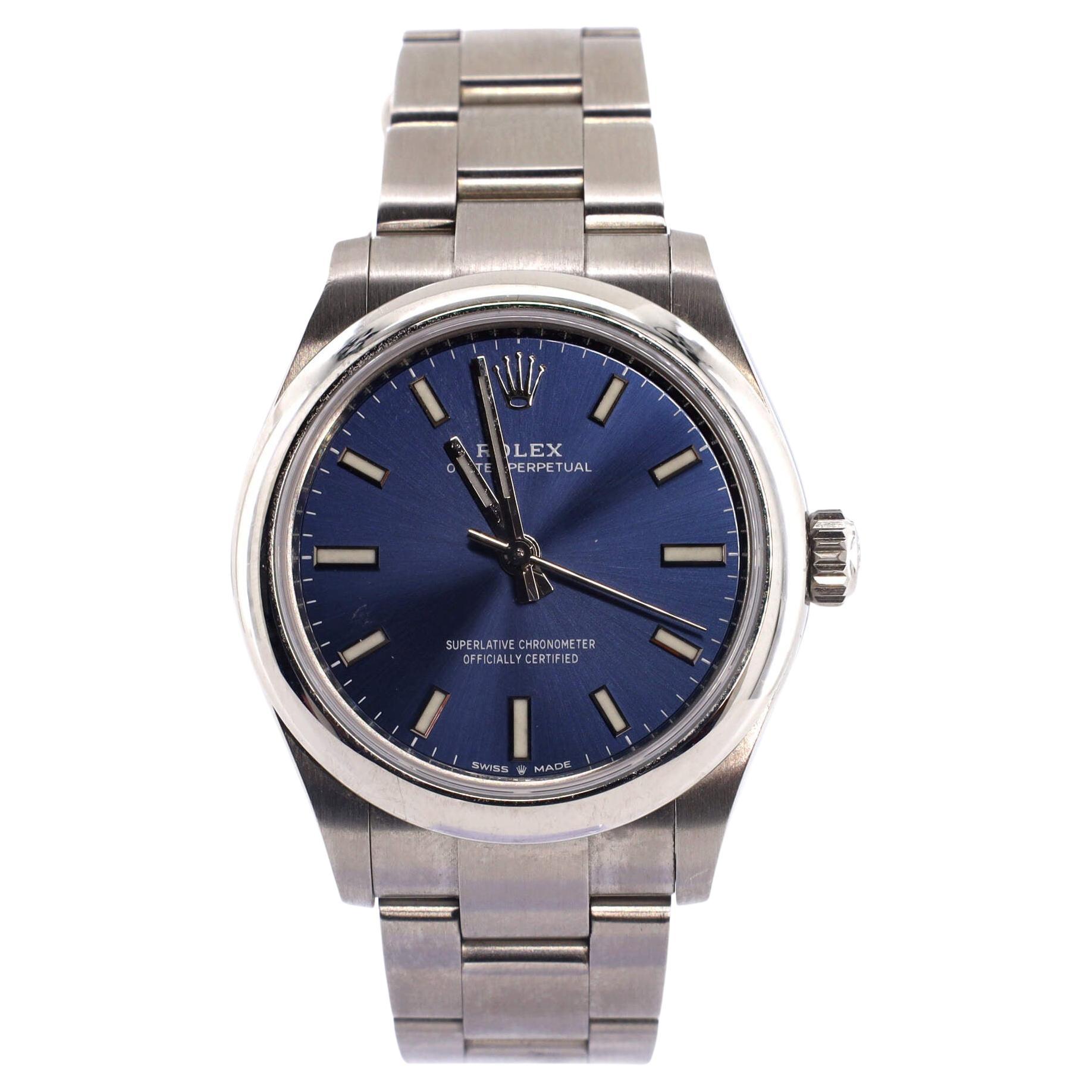 Rolex Zephyr Oyster Perpetual Vintage Steel and Gold Quadrant 6582 ...
