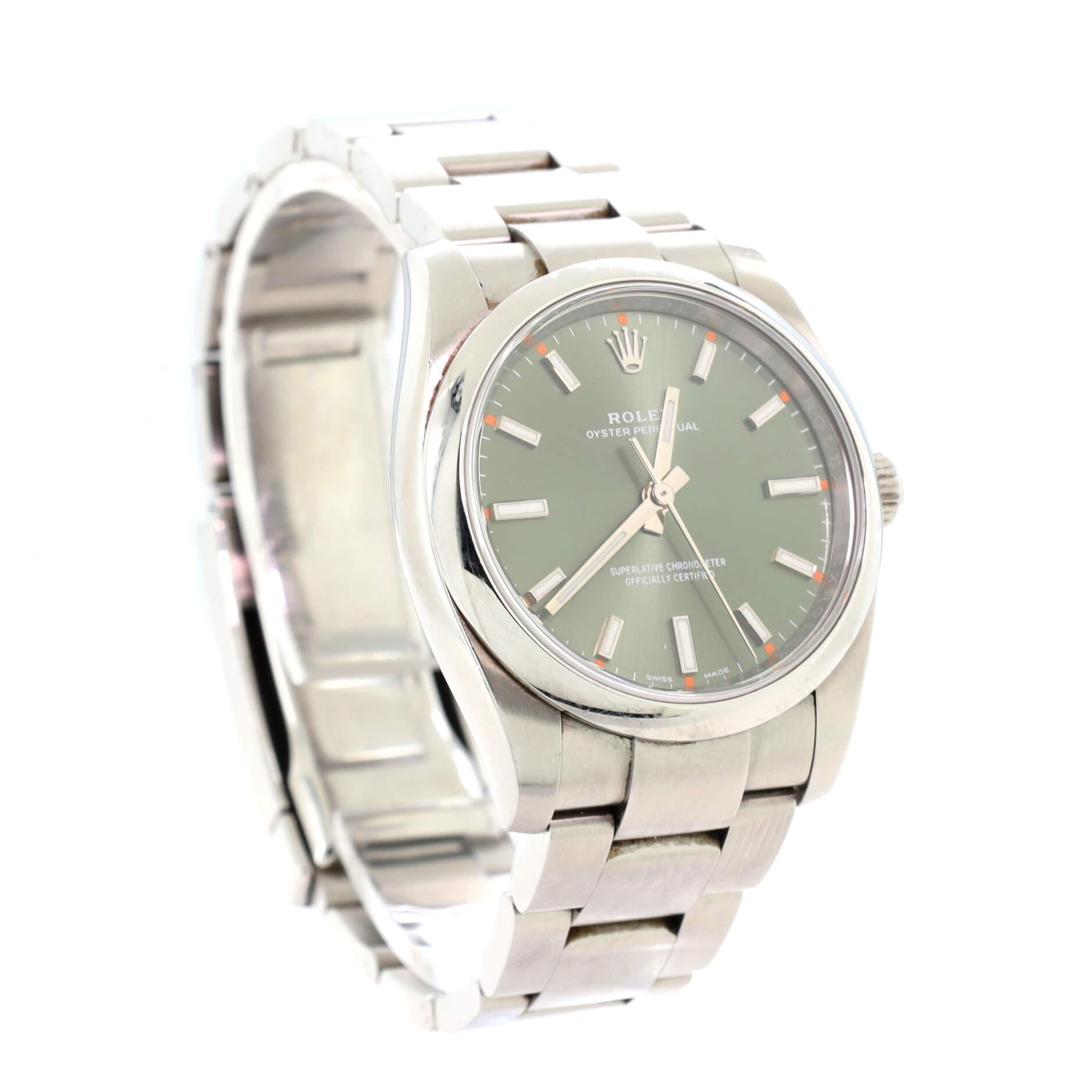 Rolex Oyster Perpetual Automatic Watch Stainless Steel 34 For Sale at ...