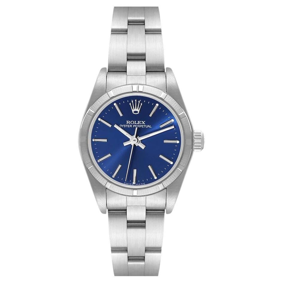 Rolex Steel Oyster Perpetual with Original Patinated Waffle Dial from ...