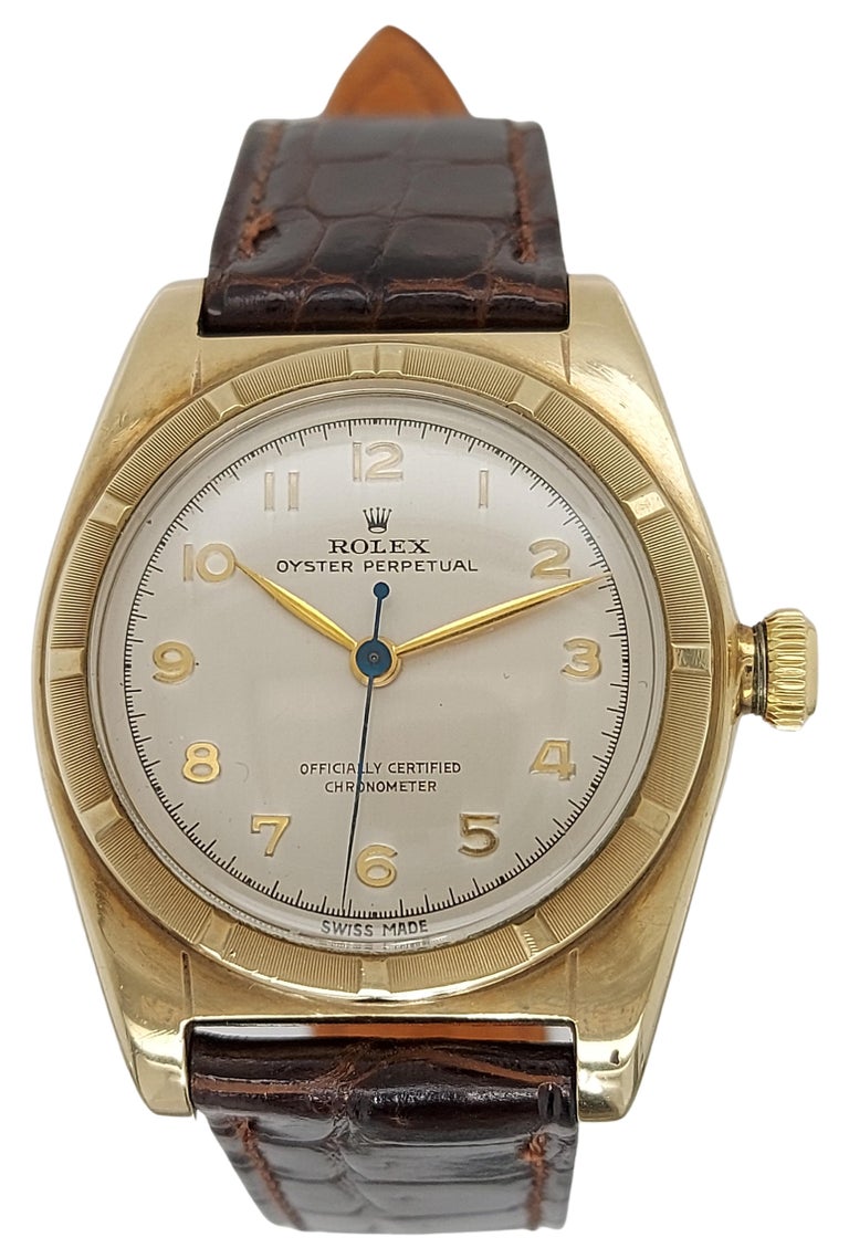 Rolex Oyster Perpetual Bubble Back Reference 5011, Automatic at 1stDibs