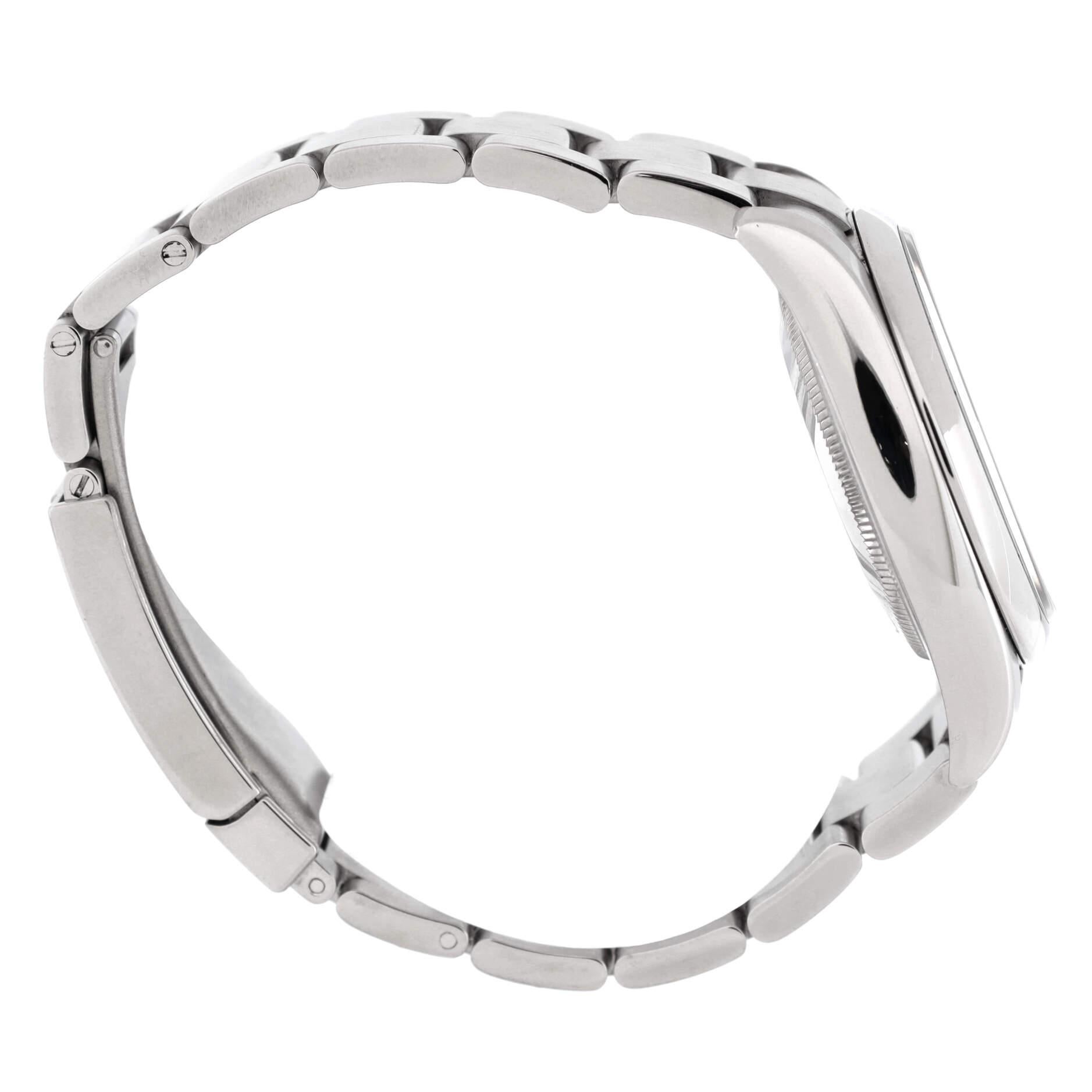 Rolex Oyster Perpetual Concentric Dial Automatic Watch Stainless Steel ...