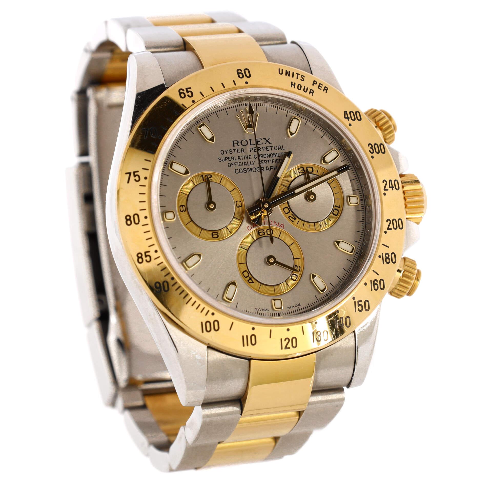 Rolex Oyster Perpetual Cosmograph Daytona Automatic Watch Stainless ...
