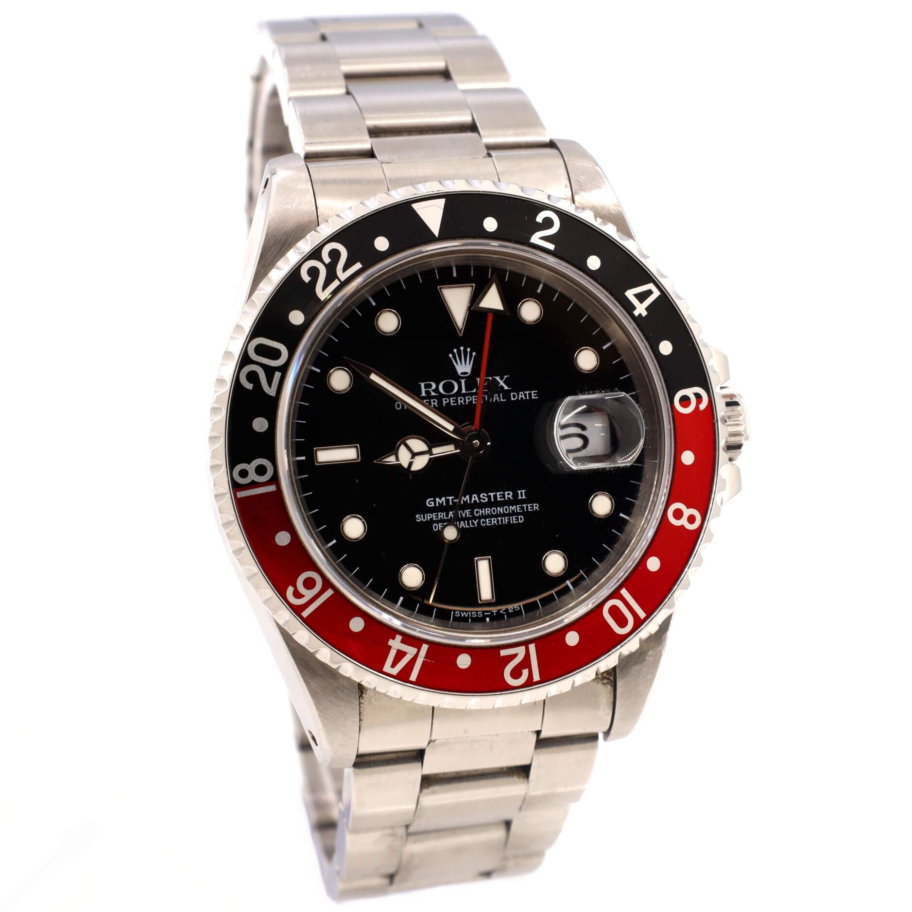 Rolex Oyster Perpetual Date GMT-Master II Coke Automatic Watch ...