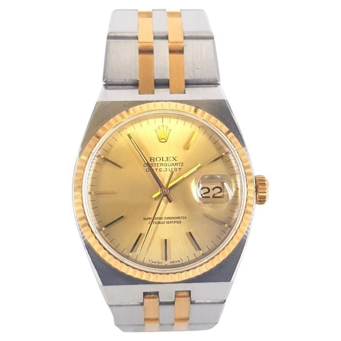 ROLEX Pink Gold Midsize Oyster Perpetual Date Ref 6624 at 1stDibs ...