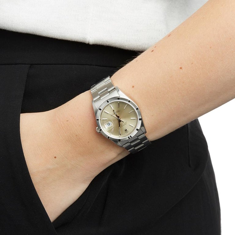 Rolex Oyster Perpetual Date Stainless Steel 15210 at 1stDibs | rolex ...