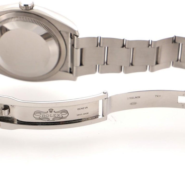 Rolex Oyster Perpetual Datejust Automatic Watch Stainless Steel 36 at 1stDibs