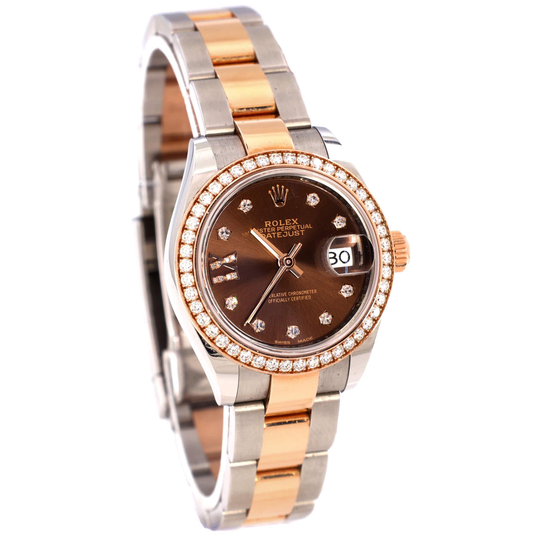 Rolex Oyster Perpetual Datejust Automatic Watch Stainless Steel and ...