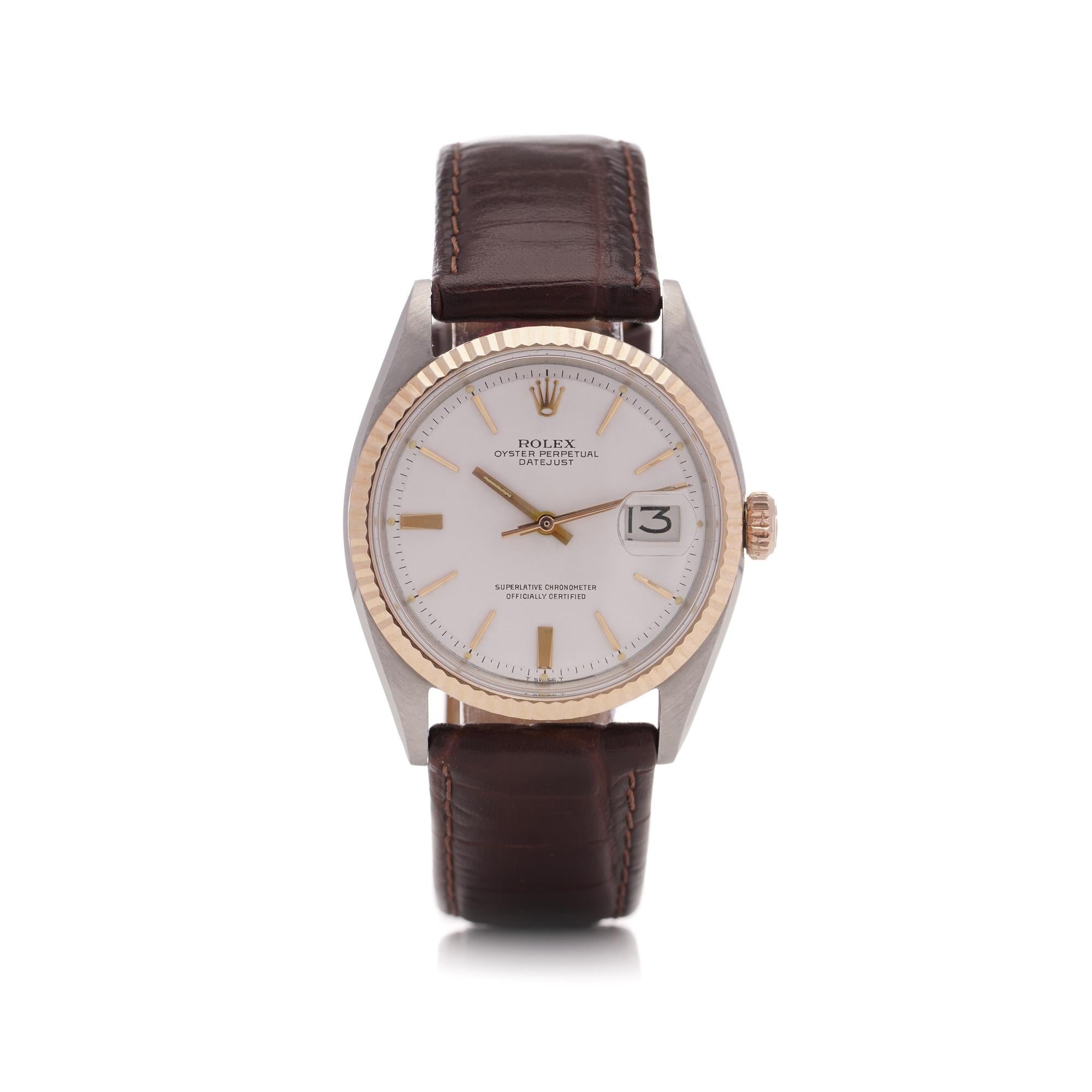 Rolex Oyster Perpetual Datejust, Ref Number 1601 For Sale at 1stDibs