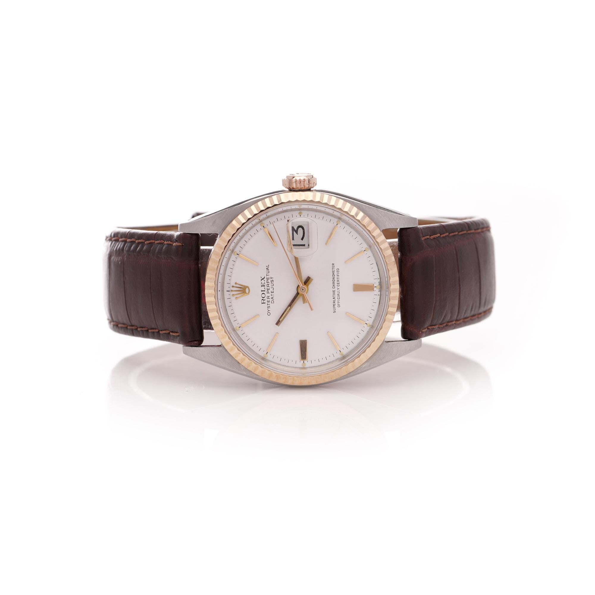 Rolex Oyster Perpetual Datejust, Ref Number 1601 For Sale at 1stDibs