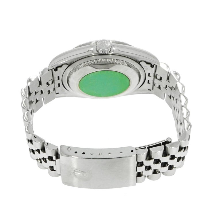Rolex Oyster Perpetual Datejust Stainless Steel Jubilee Bracelet at ...