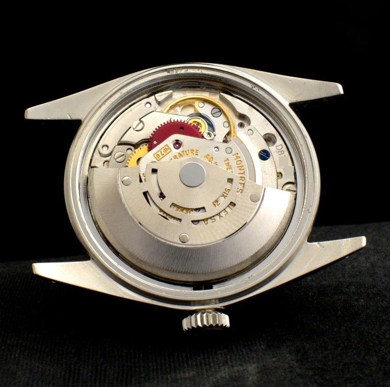 Rolex Oyster Perpetual Datejust Steel 1601 Silver Dial Automatic Watch ...