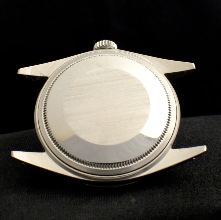 Rolex Oyster Perpetual Datejust Steel 1601 Silver Dial Automatic Watch ...