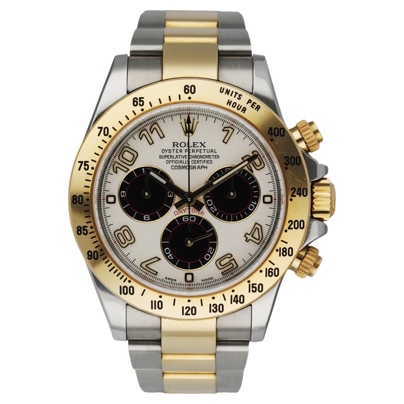Rolex Daytona 116523, Champagne Dial, Certified and Warranty at 1stDibs