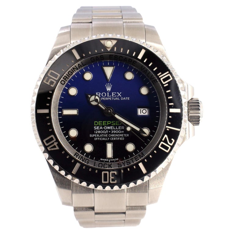 Rolex Oyster Perpetual Deepsea Sea-Dweller James Cameron Automatic ...
