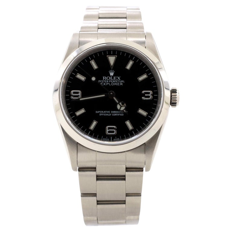 Rolex Oyster Perpetual Explorer Automatic Watch Stainless Steel 36 For ...