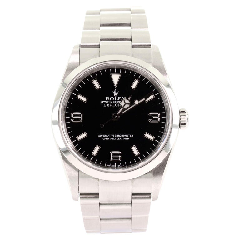 Rolex Oyster Perpetual Explorer Automatic Watch Stainless Steel 36 For ...