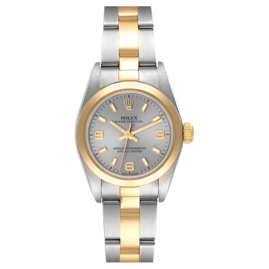 Rolex Oyster Perpetual Datejust 6927 Yellow Gold 1975 Ladies Watch at ...