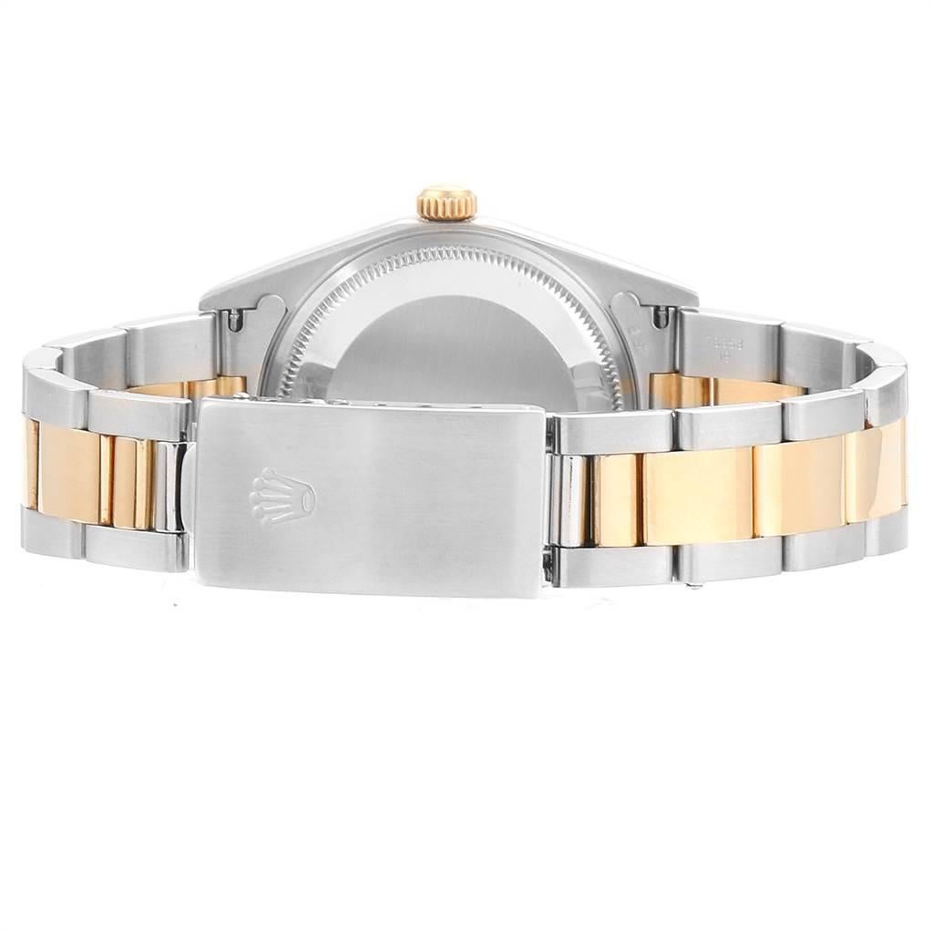 Rolex Oyster Perpetual Nondate Steel Yellow Gold Men's Watch 14203 For ...