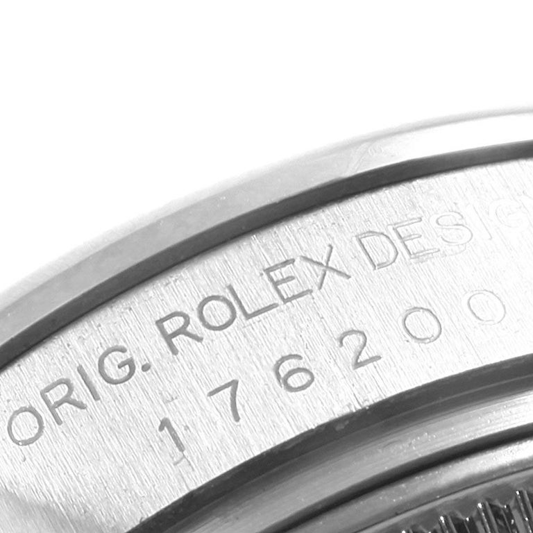 Rolex Oyster Perpetual Nondate White Dial Ladies Watch 176200 For Sale ...