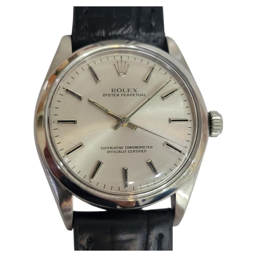 Mens Rolex Ref 5500 Oyster Precision Air King Automatic 1970s Swiss ...