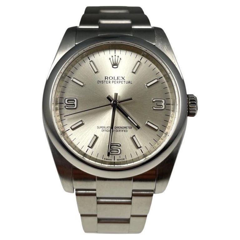 Rolex Oyster Perpetual Ref. 116000 Cream Dial with Arabic Numerals For ...
