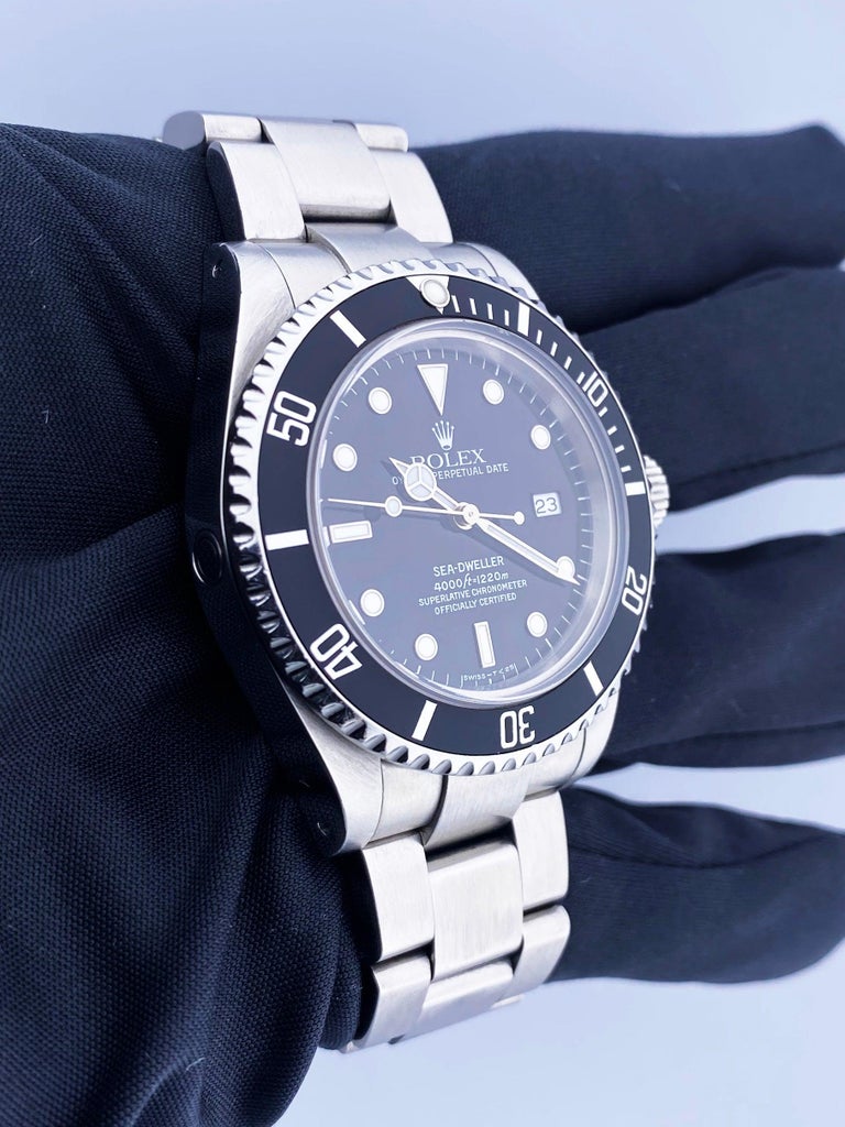 Rolex Oyster Perpetual Sea-Dweller 16600 Mens Watch For Sale at 1stDibs