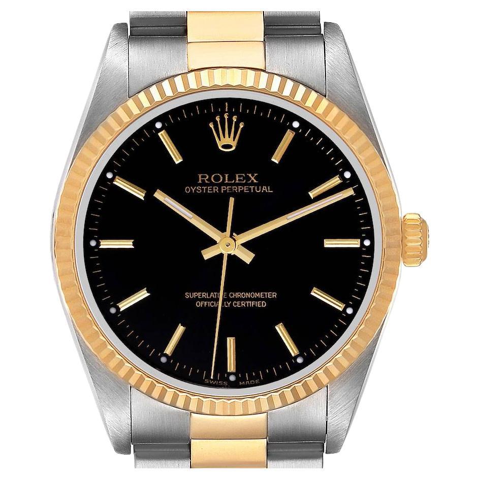 Rolex Oyster Perpetual Vintage Coca Cola Men's Yellow Gold Watch 1003 ...