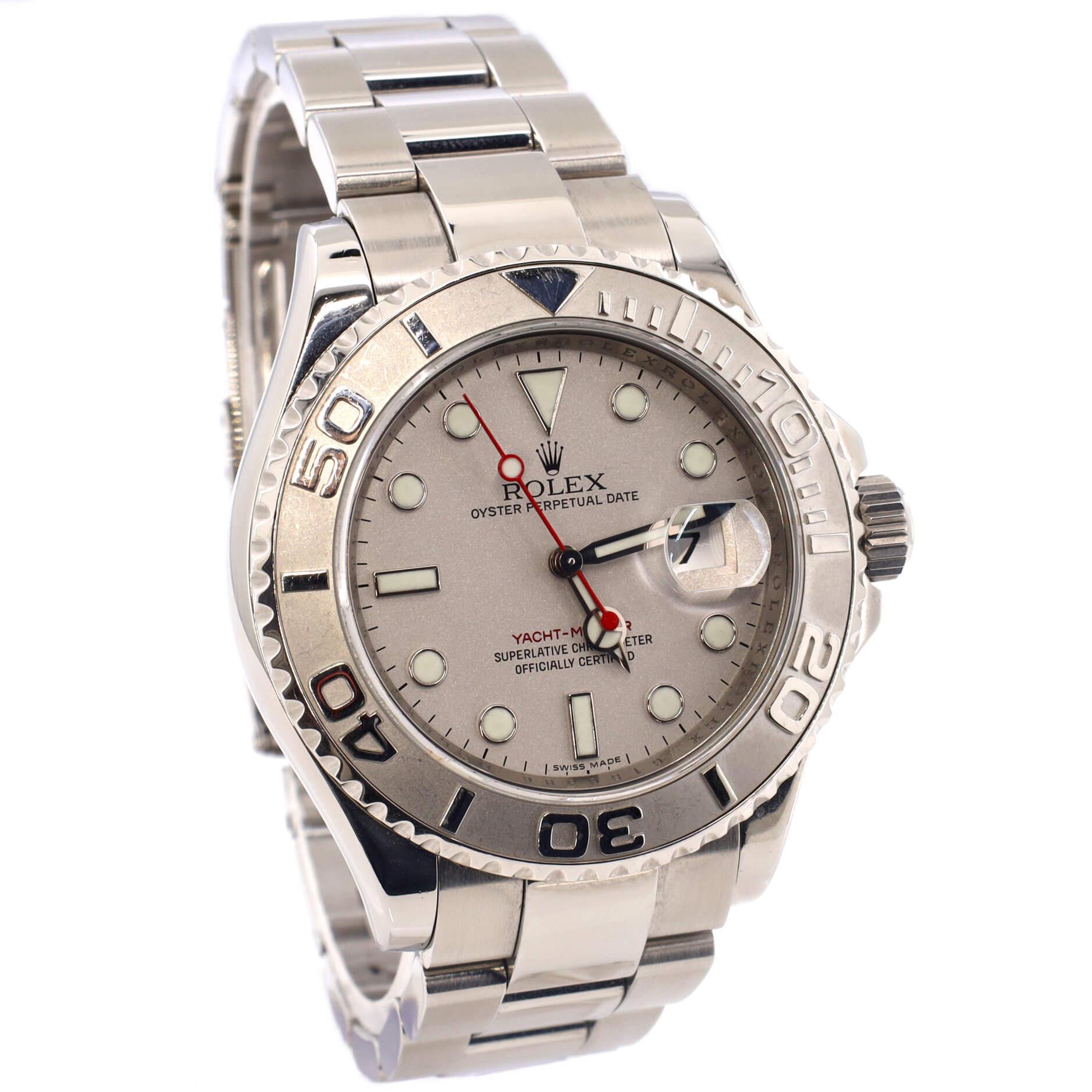 Rolex Oyster Perpetual Yacht-Master Automatic Watch Stainless Steel and ...