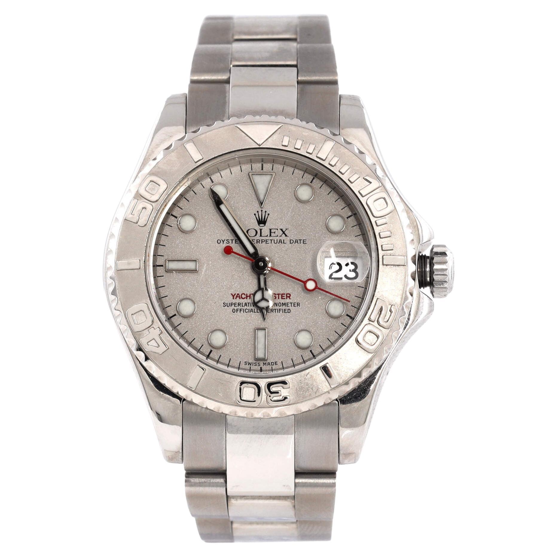 Rolex Oyster Perpetual Yacht-Master Automatic Watch Stainless Steel and ...