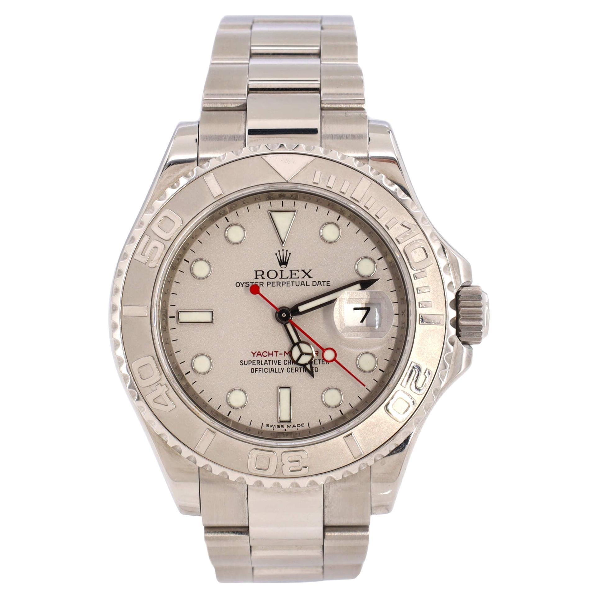 Rolex Oyster Perpetual Yacht-Master Automatic Watch Stainless Steel and ...