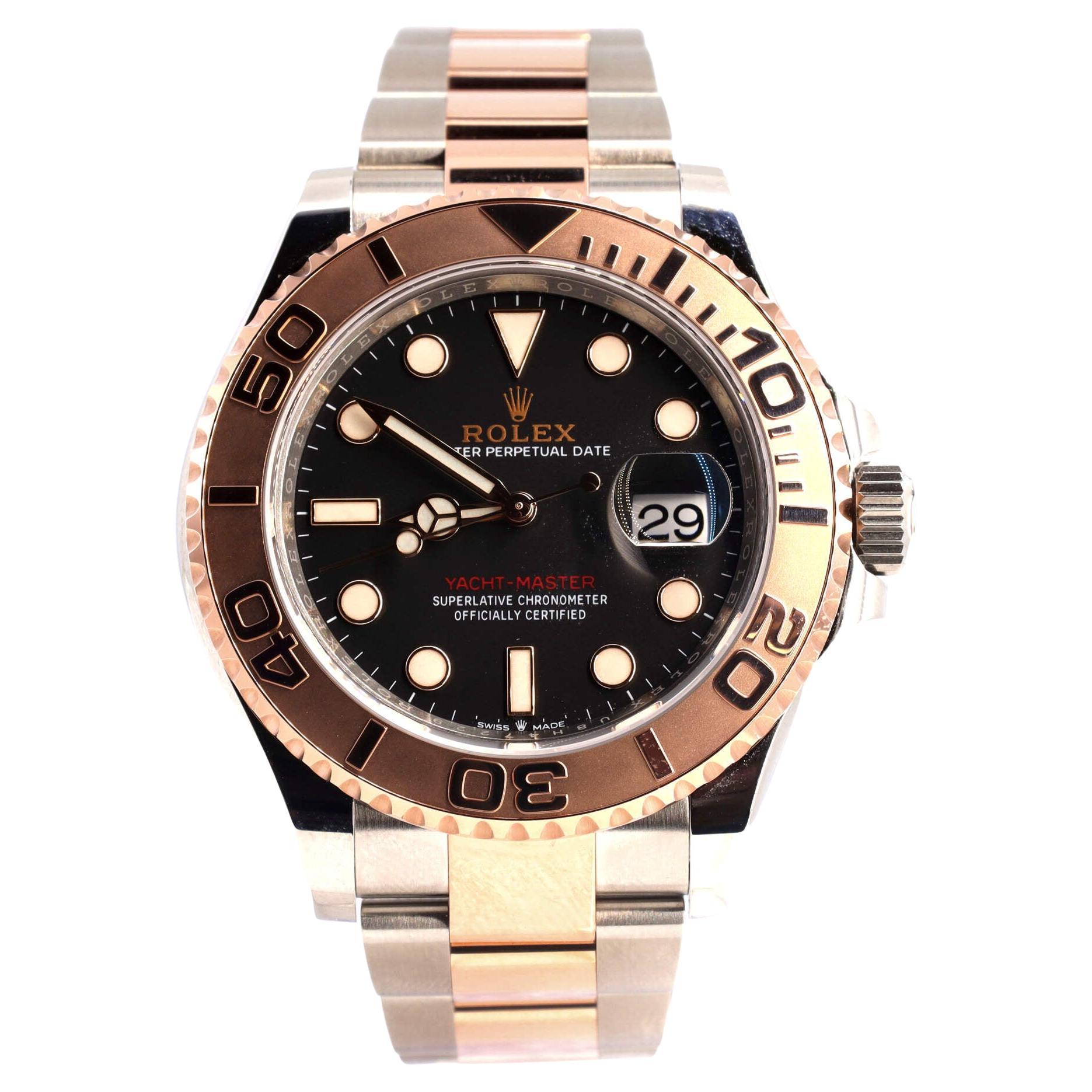 Rolex Yacht-Master II Steel and 18 Karat Rose Gold Watch 116681 at ...