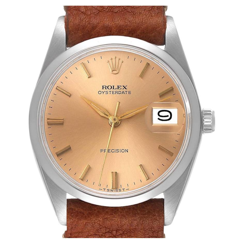 Rolex Oysterdate Precision 1963 - For Sale on 1stDibs