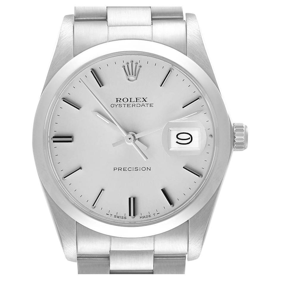 1960s Rolex Oysterdate Precision Automatic Men's Watch at 1stDibs ...