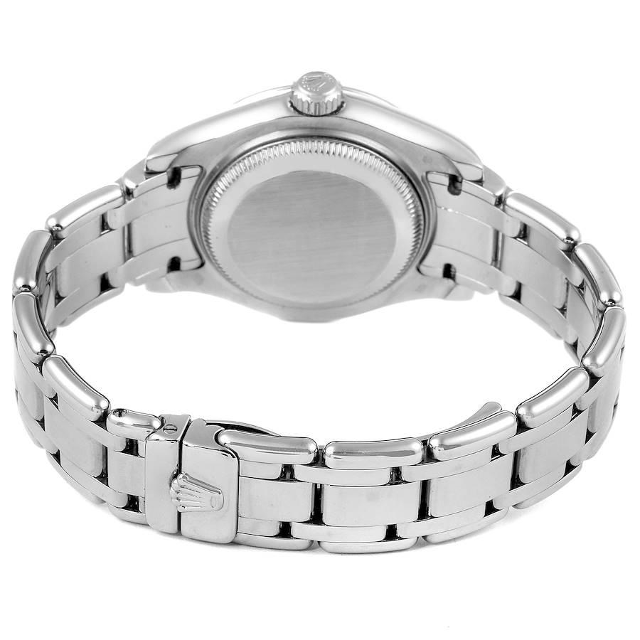 Rolex Pearlmaster White Gold MOP Diamond Ladies Watch 69359 For Sale at ...