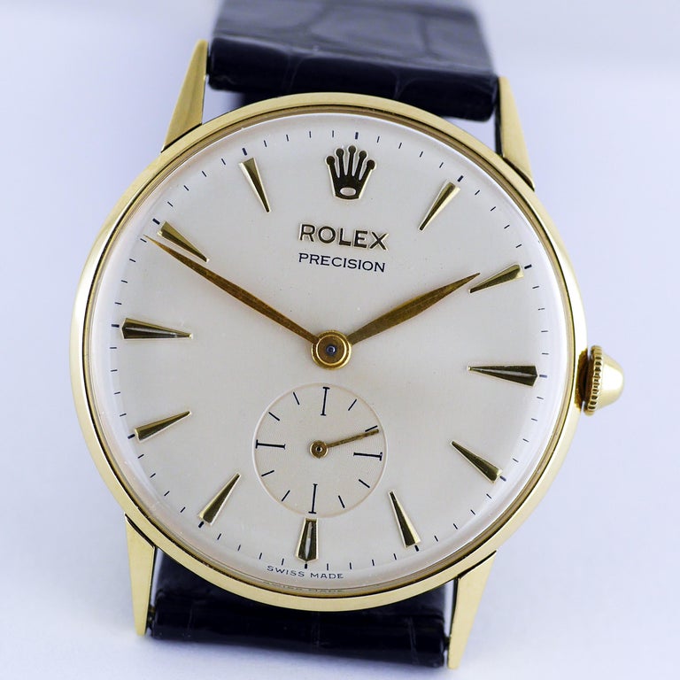 Rolex Precision Gold Wristwatch, circa 1959 at 1stDibs | rolex ...