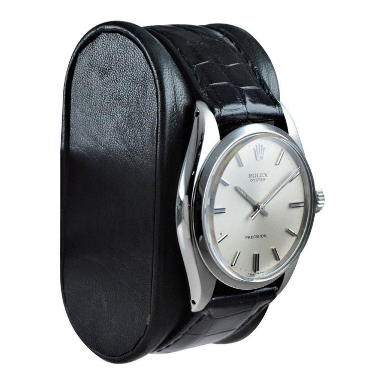 Rolex Precision Stainless Steel Manual Winding Ref 6426 from 1973 or ...