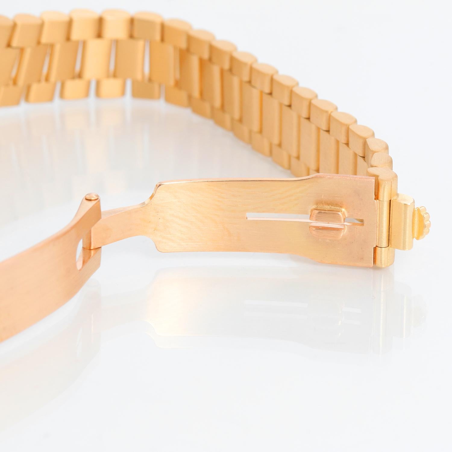 Rolex President 18k Yellow Gold and Diamond Ladies Watch 79178 For Sale ...