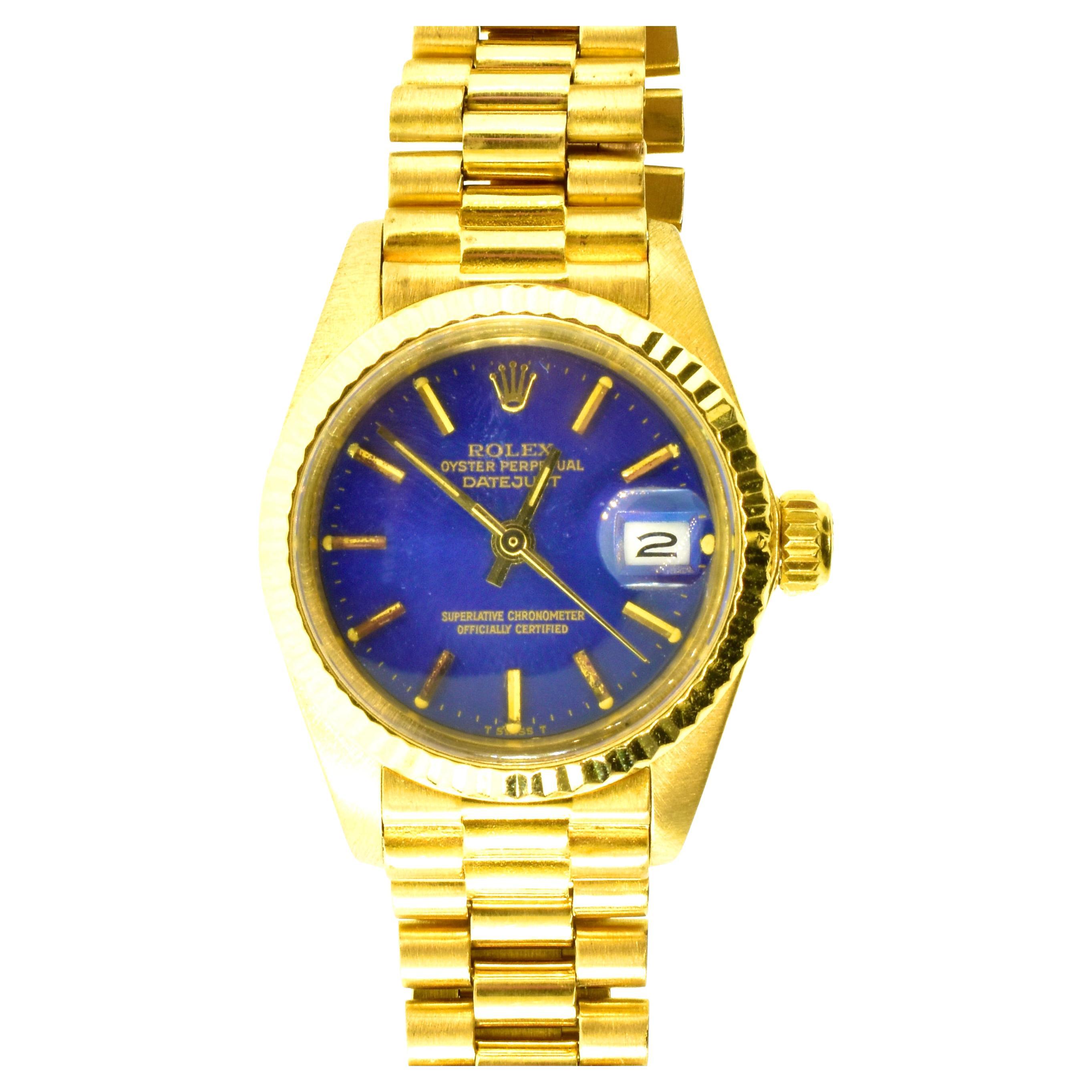 Rolex Yellow Gold Oyster Perpetual Wristwatch Ref 14238 circa 1991 at ...