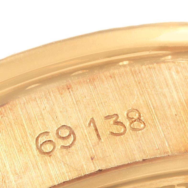 Rolex President Datejust 26 Yellow Gold Diamond Ladies Watch 69138 For ...