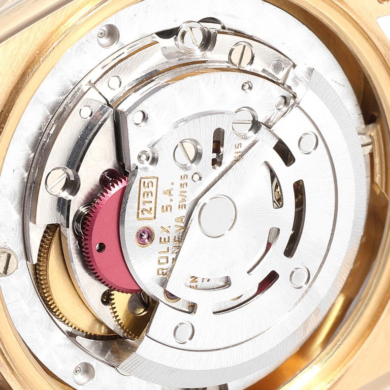 Rolex President Datejust 31 Midsize Yellow Gold Diamond Ladies Watch ...