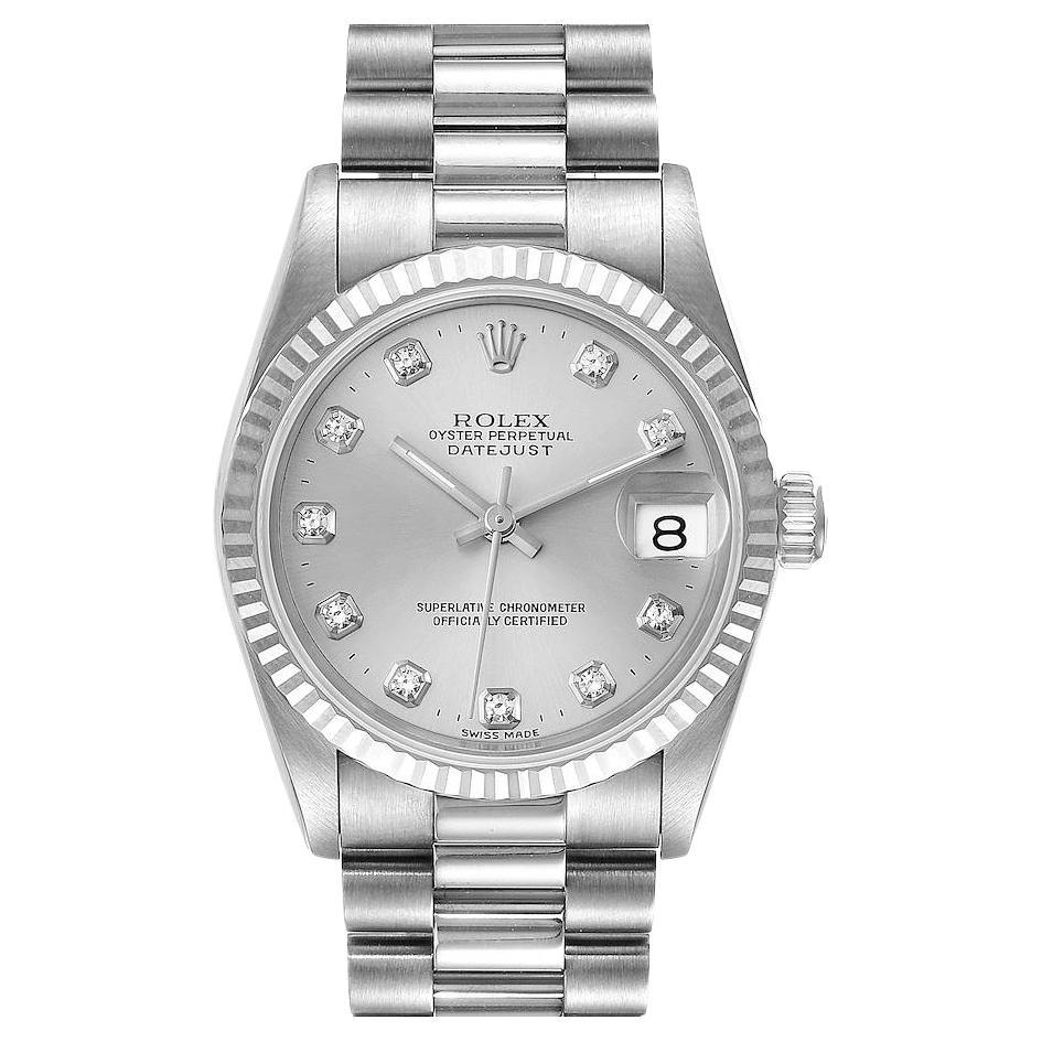 Rolex Cellini White Gold Saudi Logo Wristwatch For Sale at 1stDibs ...
