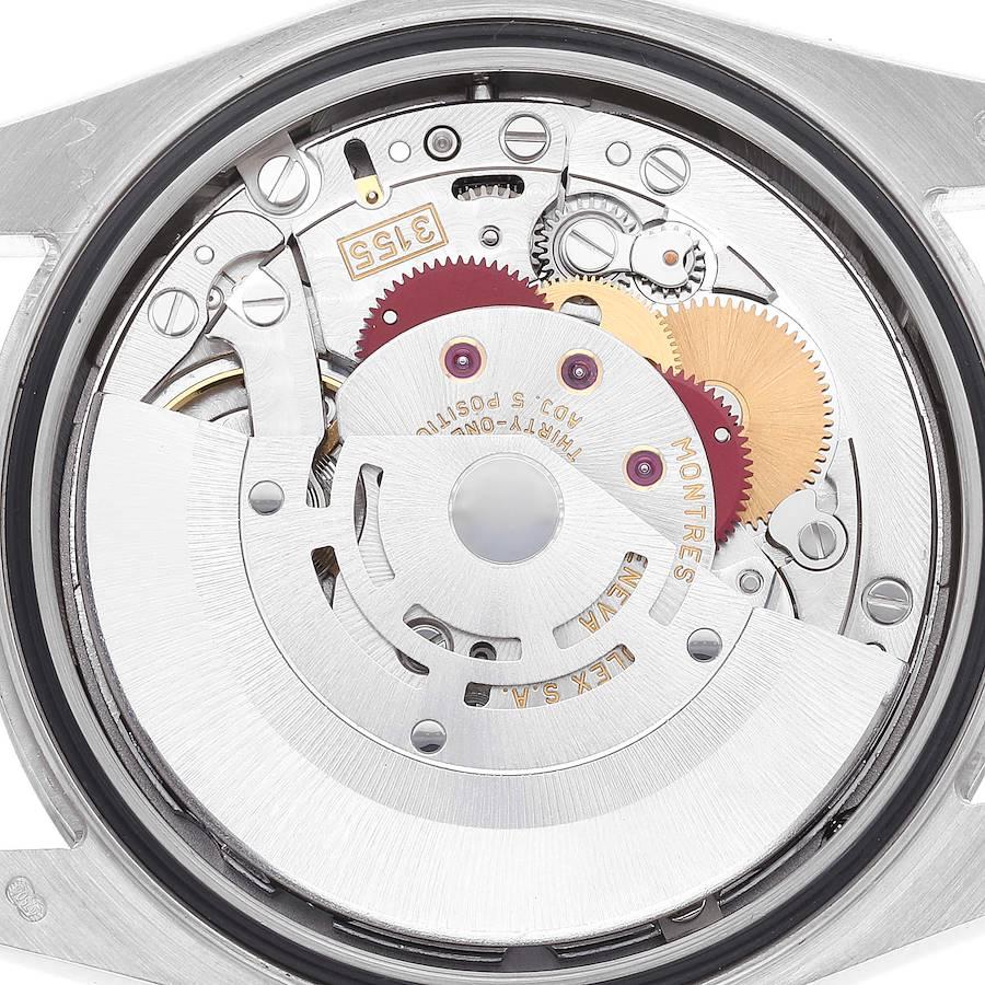 Rolex President Day-Date 18k White Gold Diamond Mens Watch 118339 Box ...