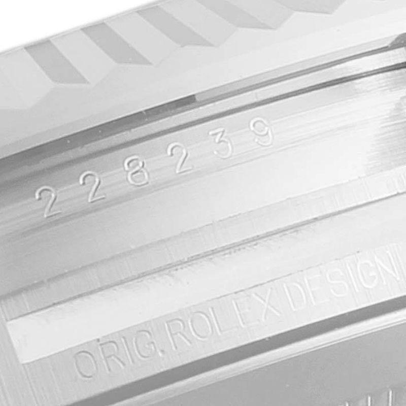 Rolex President Day-Date 40 Green Dial White Gold Watch 228239 Box Card ...