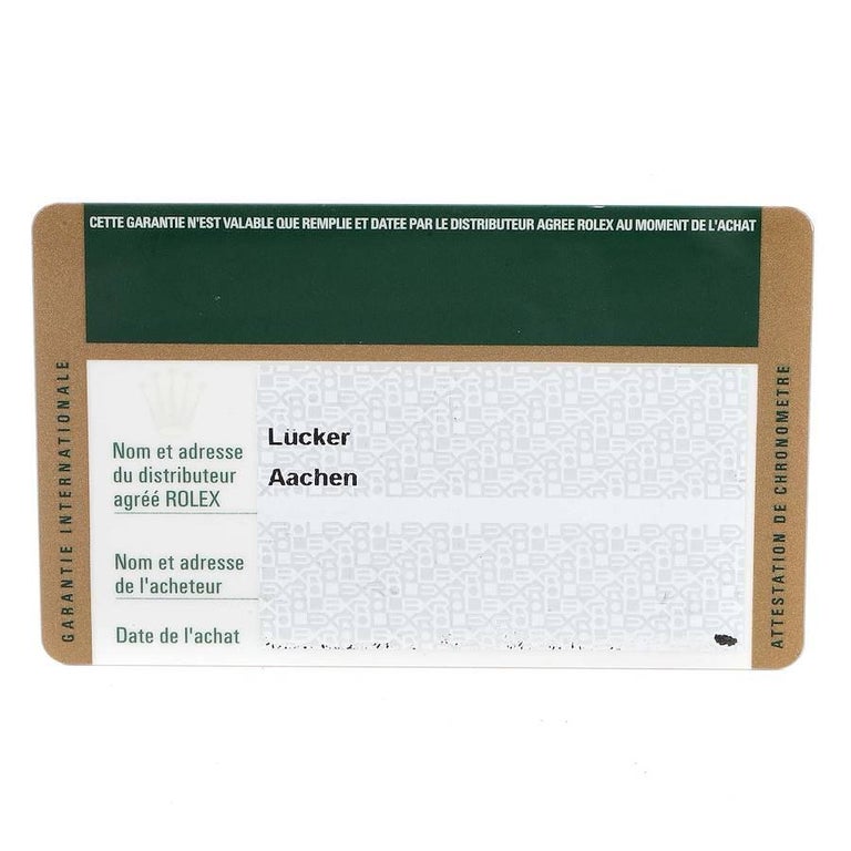 Rolex President Day-Date II White Gold Blue Dial Mens Watch 218239 Box ...