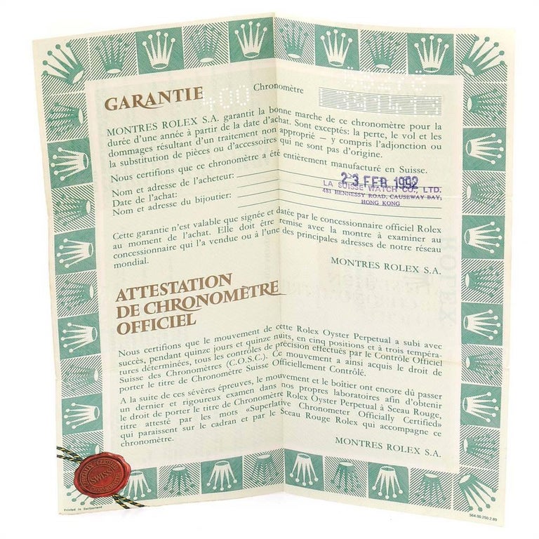 Rolex President Midsize Yellow Gold Diamond Ladies Watch 68278 Box ...