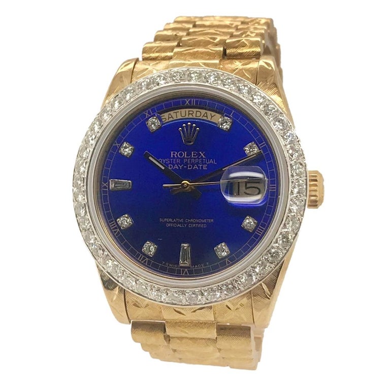 Rolex Presidential Blue Face